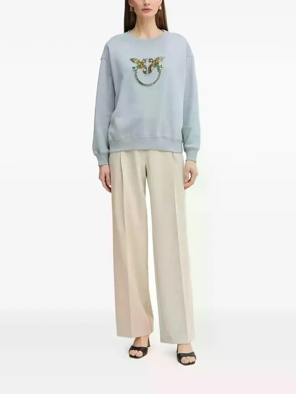 Pinko Embellished Crewneck Sweatshirt