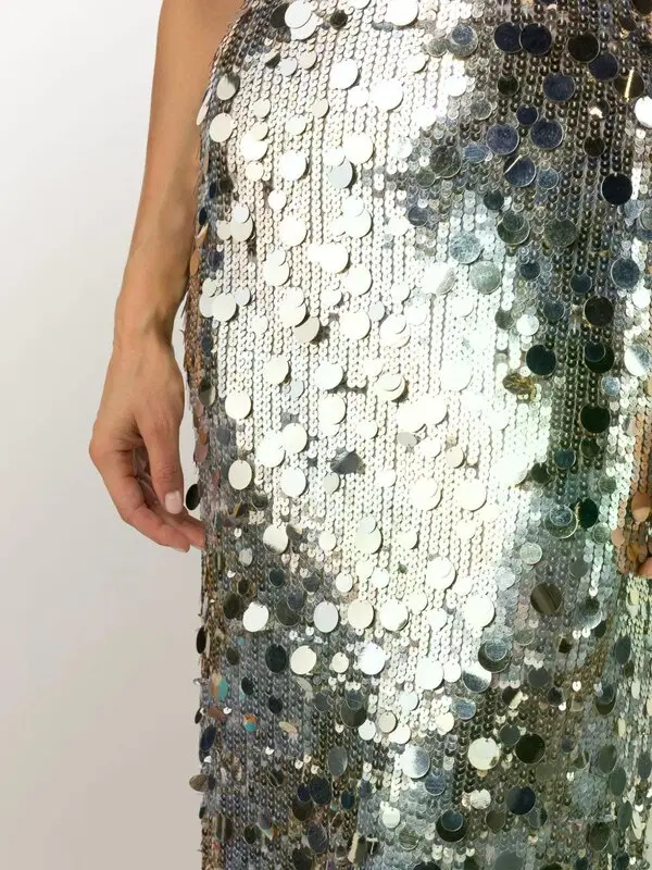P.a.r.o.s.h Paillette-embellished High-waisted Skirt