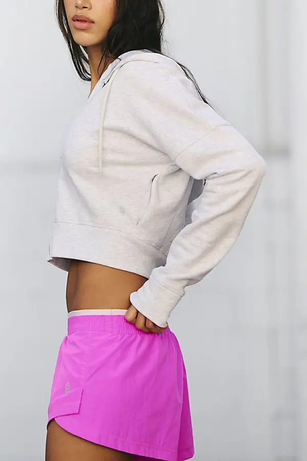 Free People On The Go Run Shorts - Candy Pink