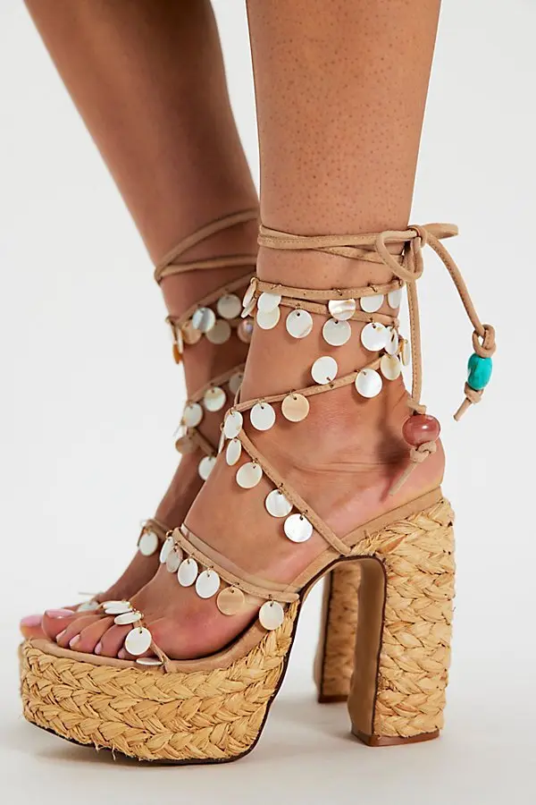 NAKED WOLFE Shoreline Lace-up Platforms