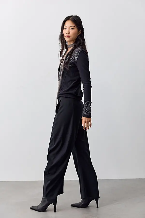 Free People Spotlight Trousers - Black