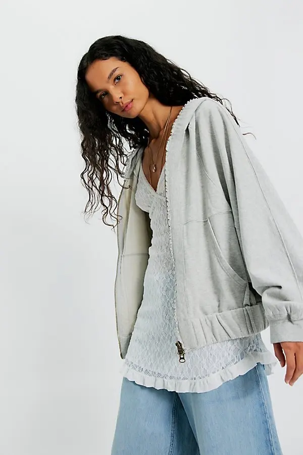 Free People Gotta Go Zip-up