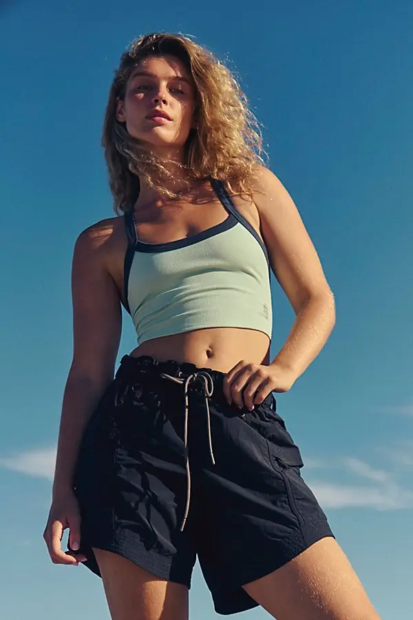 Free People In The Wild Hike Shorts - Black