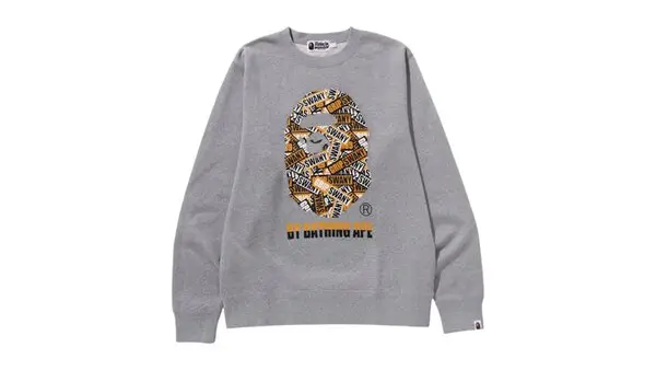 A BATHING APE X Grip Swany Crewneck Sweatshirt