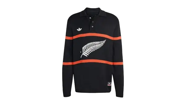 Adidas All Blacks Knitted Polo Shirt