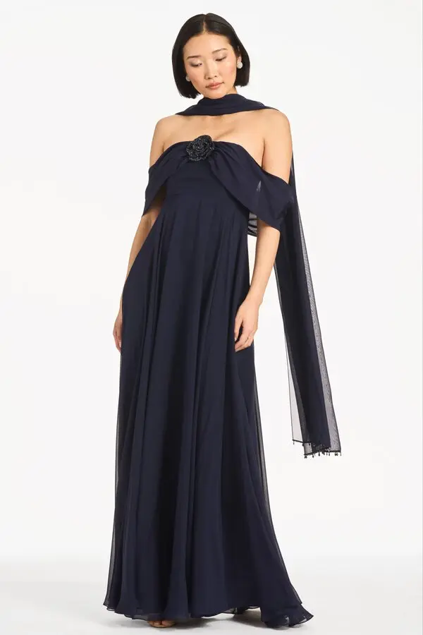 Sachin & Babi Embellished Rebecca Gown