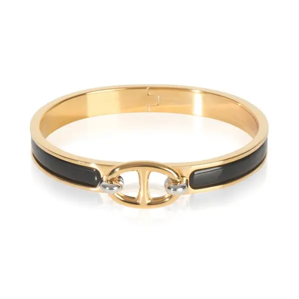 Hermès Gold-plated Mini Clic Chaine D'ancre Bracelet - Gold_plated