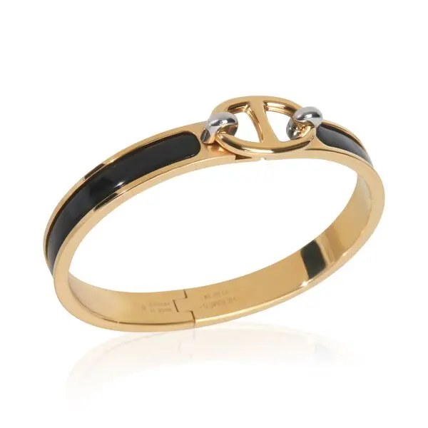 Hermès Gold-plated Mini Clic Chaine D'ancre Bracelet