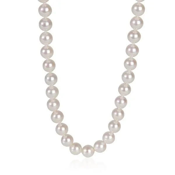 Tiffany & Co. White Gold Pearl Essentials Necklace - White_gold