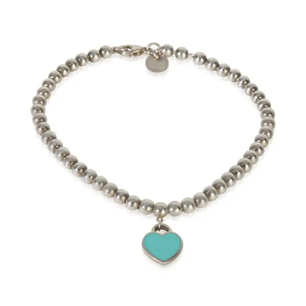 Tiffany & Co. Sterling Silver Diamond Return To Bracelet - Sterling_silver
