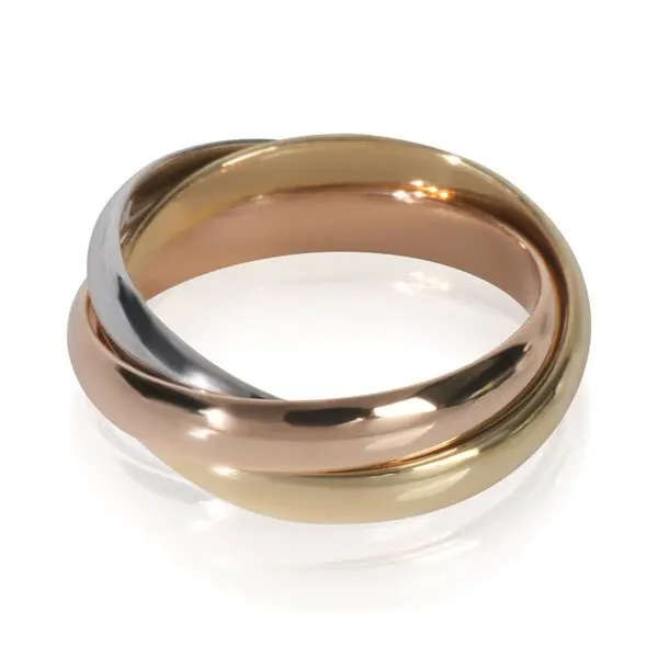 CARTIER 3-tone Gold Trinity Ring