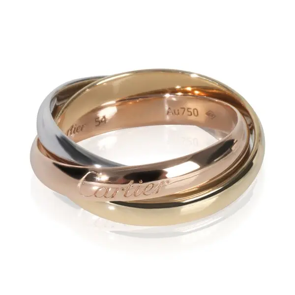 CARTIER 3-tone Gold Trinity Ring - 3_tone_gold