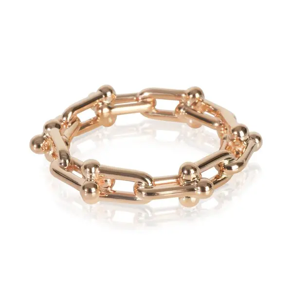 Tiffany & Co. Rose Gold Hardwear Link Ring