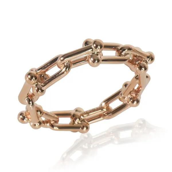 Tiffany & Co. Rose Gold Hardwear Link Ring