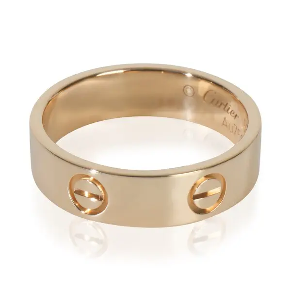 CARTIER Yellow Gold Love Band Ring
