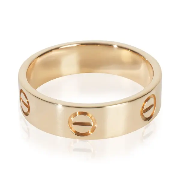 CARTIER Yellow Gold Love Band Ring