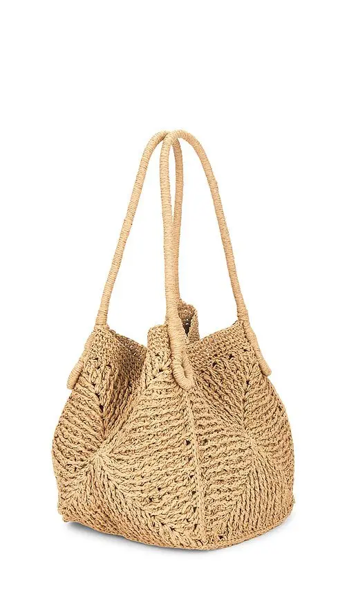 L*Space Paloma Beach Raffia Tote