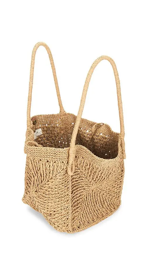 L*Space Paloma Beach Raffia Tote