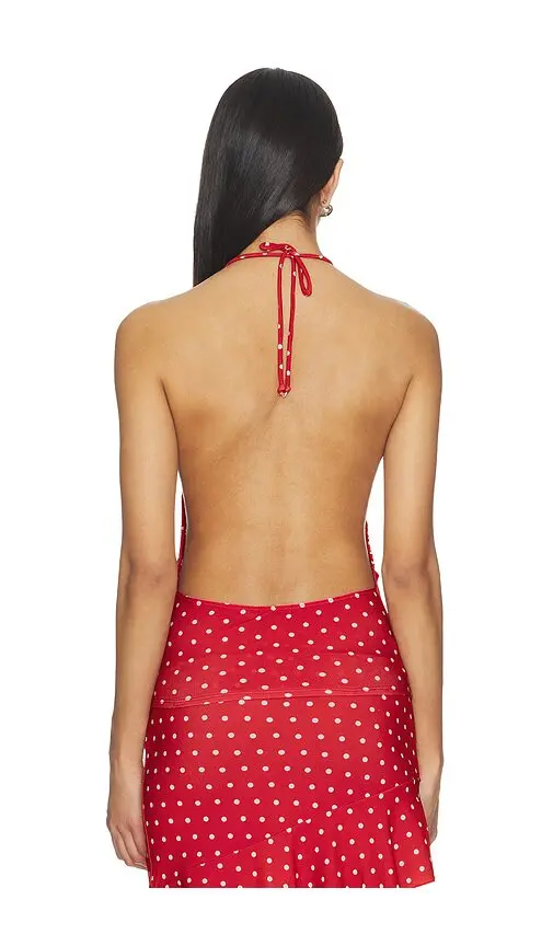 BELLA VENICE X Revolve Elsa Top - Red
