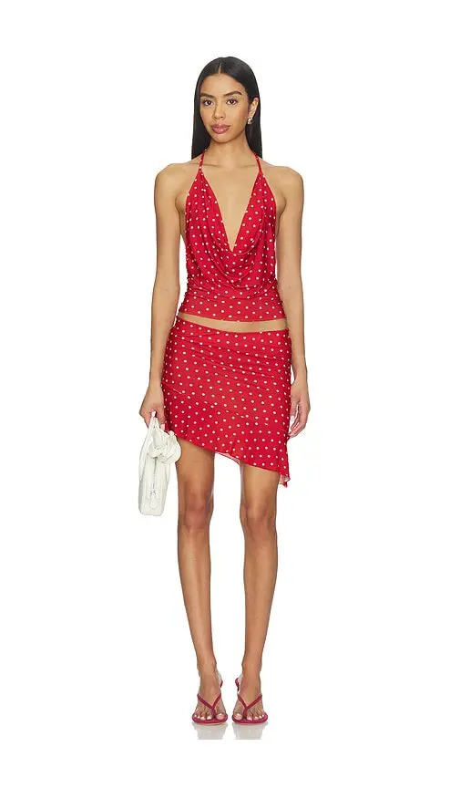BELLA VENICE X Revolve Elsa Top - Red