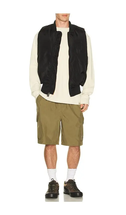 Alpha Industries Cwu 36/p Relaxed Short - Olive