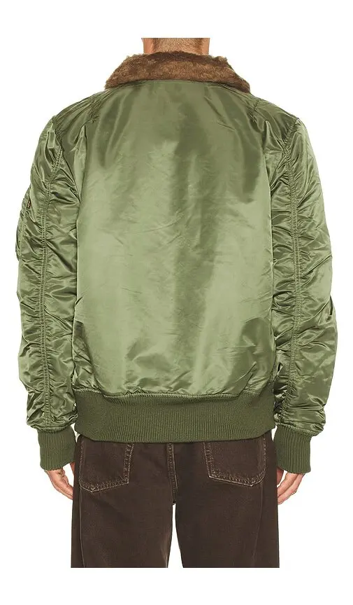Alpha Industries B-15 Mod Flight Jacket - Green