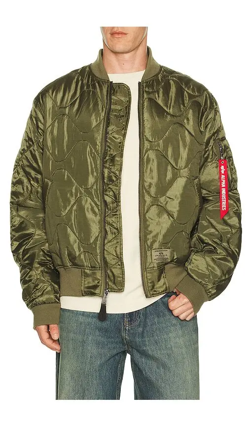 Alpha Industries L-2b Relaxed Quilted Bomber Jacket