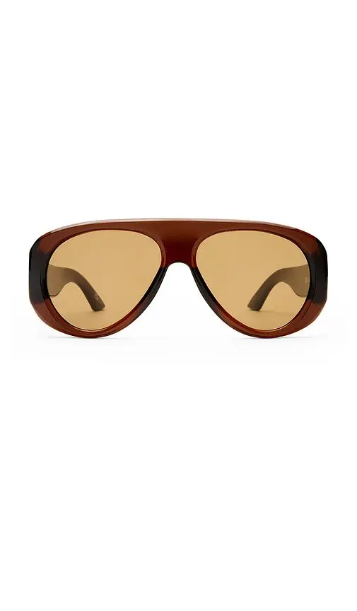Le Specs Dream Boat Sunglasses - Brown