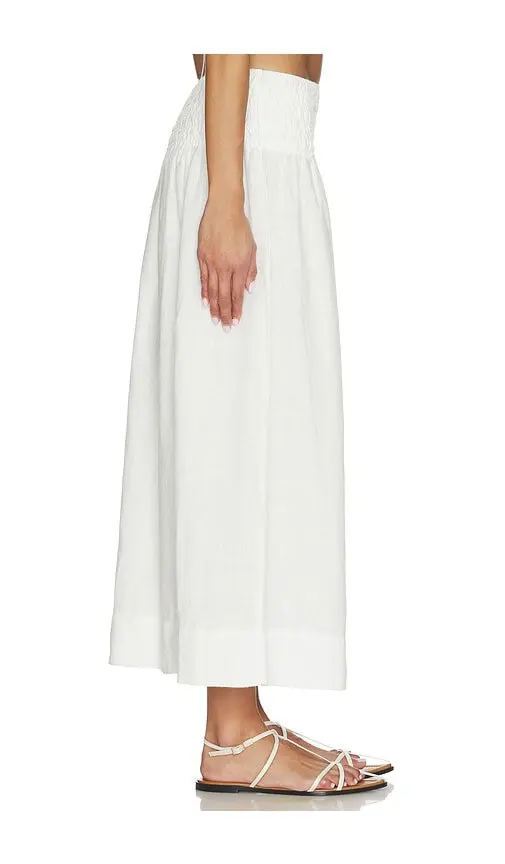 Rails Alessa Linen Skirt - White