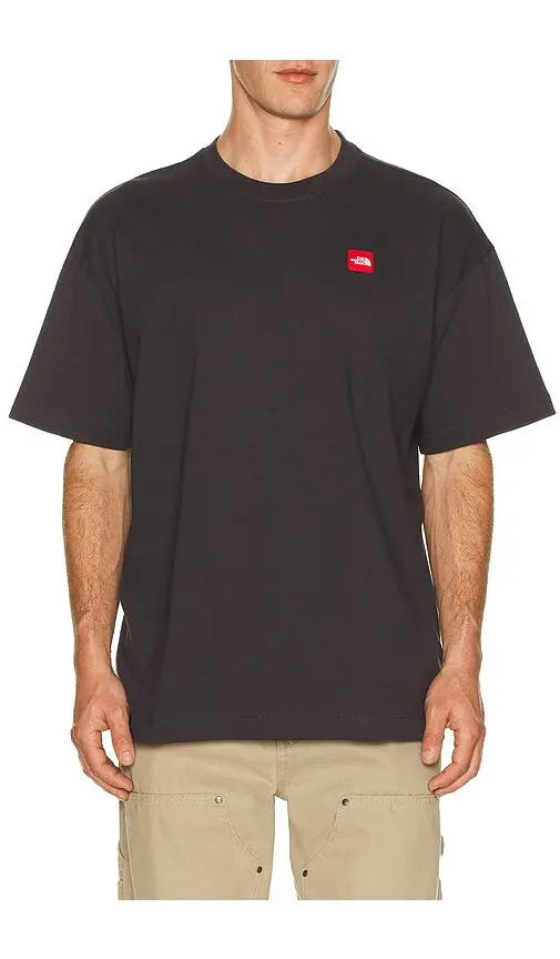 The North Face Red Box Short Sleeve Tee In . Also