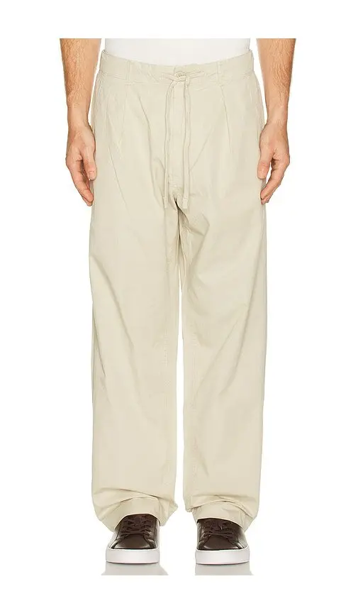 Polo Ralph Lauren Featherweight Twill Prepster Easy Pleated Pant - Grey