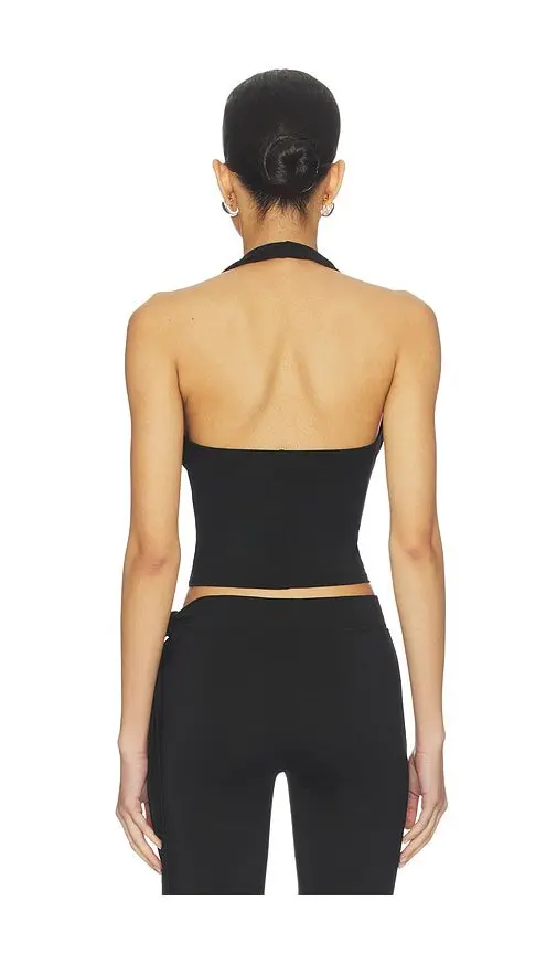 Frankies Bikinis Jay Modal Halter Top
