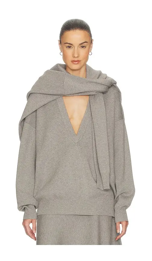 HELSA Xanthe Sweater - Grey