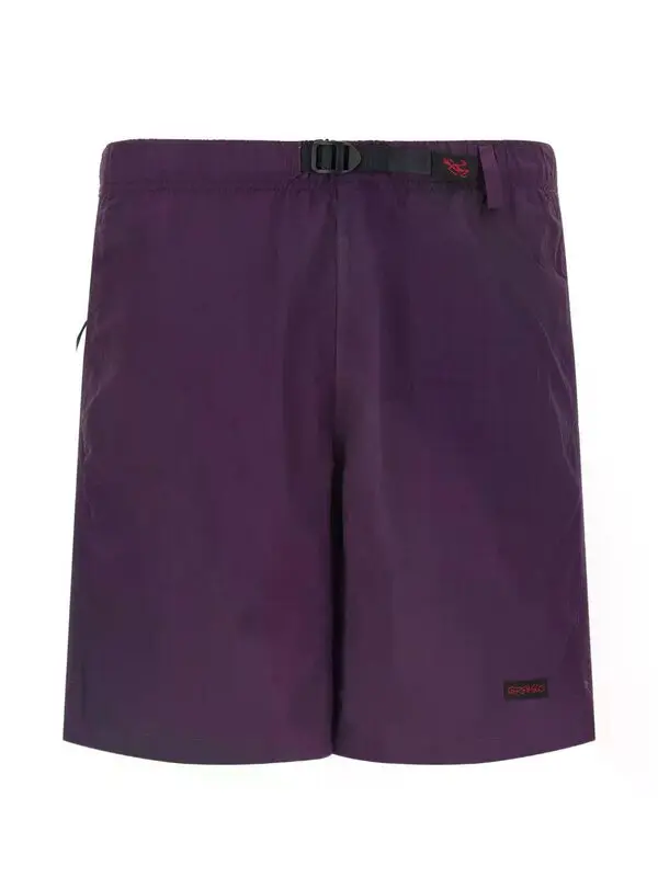 Gramicci Integrated-belt Bermuda Shorts - Black