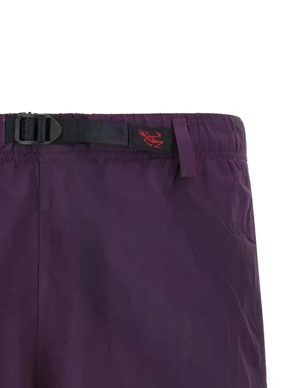 Gramicci Integrated-belt Bermuda Shorts - Black