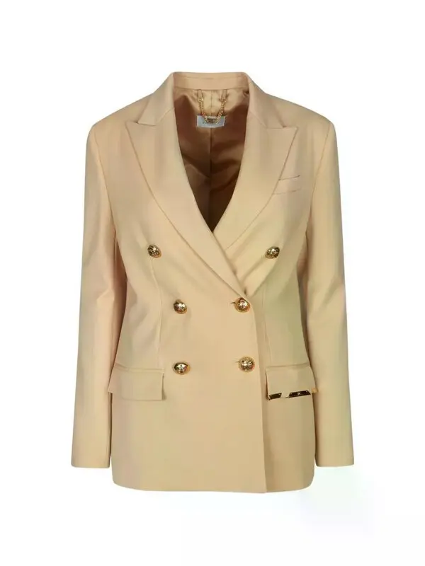 Elisabetta Franchi Double-breasted Blazer - Neutrals
