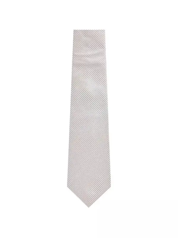 Corneliani Patterned Neck Tie - Grey