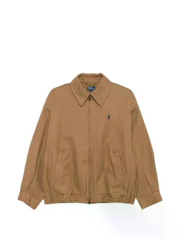 Polo Ralph Lauren Zip Bomber Jacket - Brown