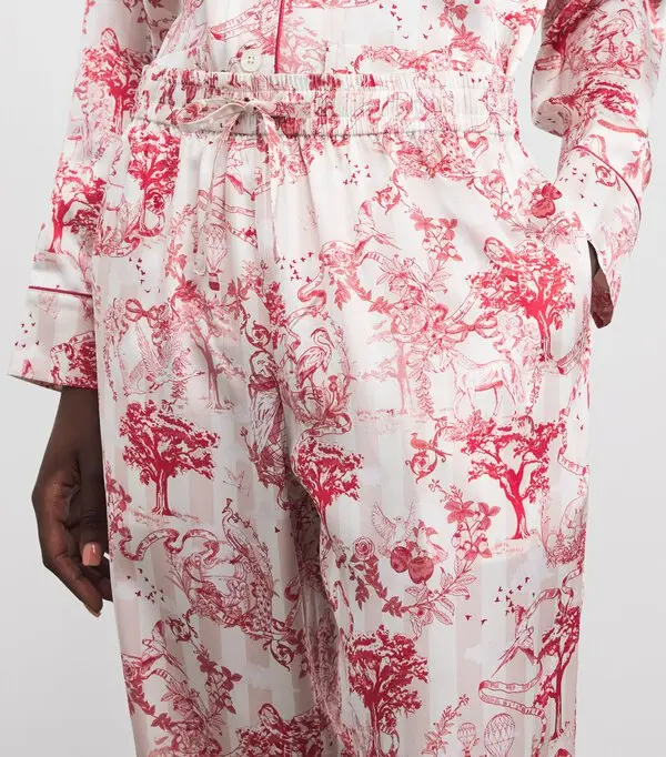 Harrods Silk Toile Pyjama Set