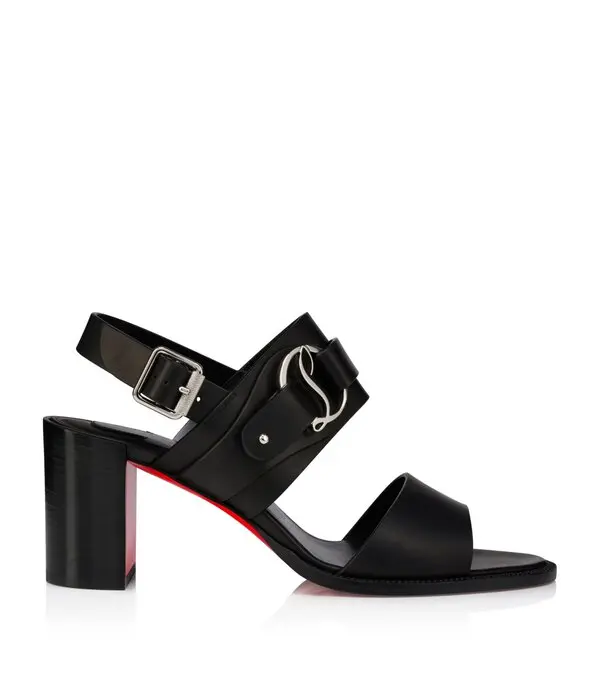 CHRISTIAN LOUBOUTIN Her In Roma Leather Sandals 70 - Black