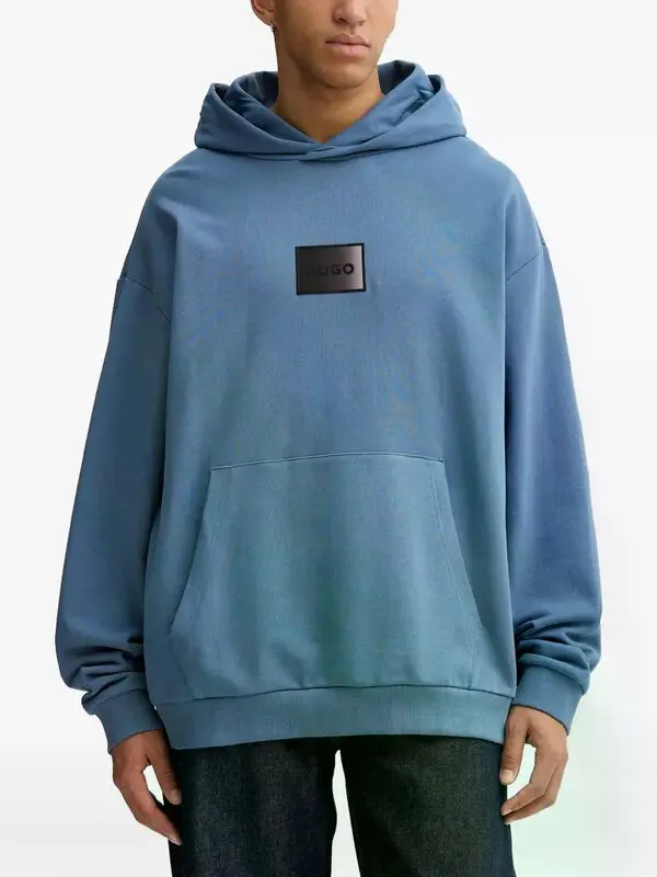 Hugo Hooded Pullover With Patch