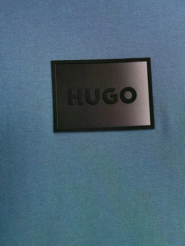 Hugo Hooded Pullover With Patch