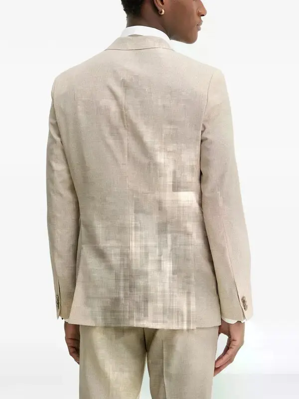 Hugo Jeckson Checked Suit