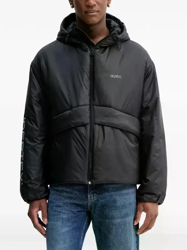 Hugo Quilted Hooded Jacket