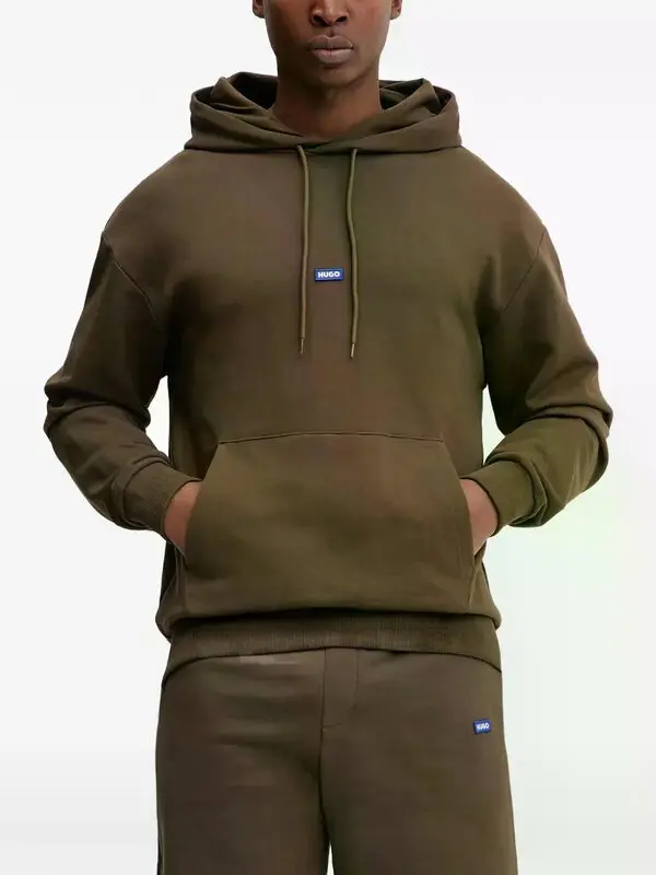 Hugo Hoodie With Logo Patch