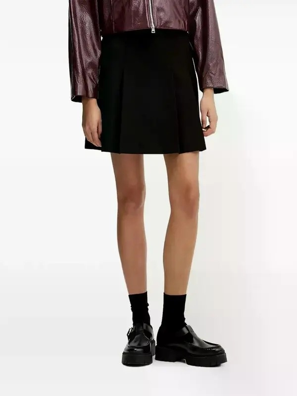 Hugo Roballo Pleated Mini Skirt