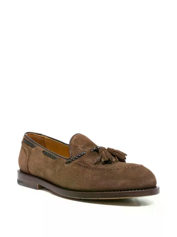 Premiata Tassel Braided-detail Loafers