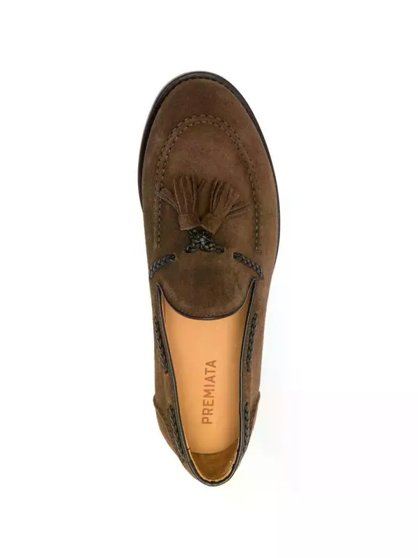 Premiata Tassel Braided-detail Loafers