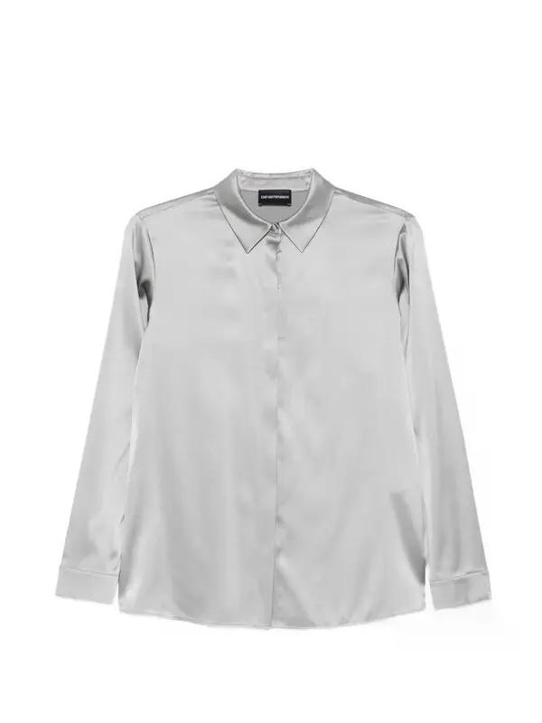 Emporio Armani Long-sleeve Shirt - Grey