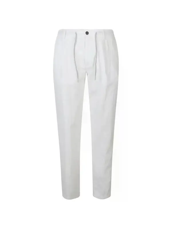 Eleventy Drawstring Trousers - White